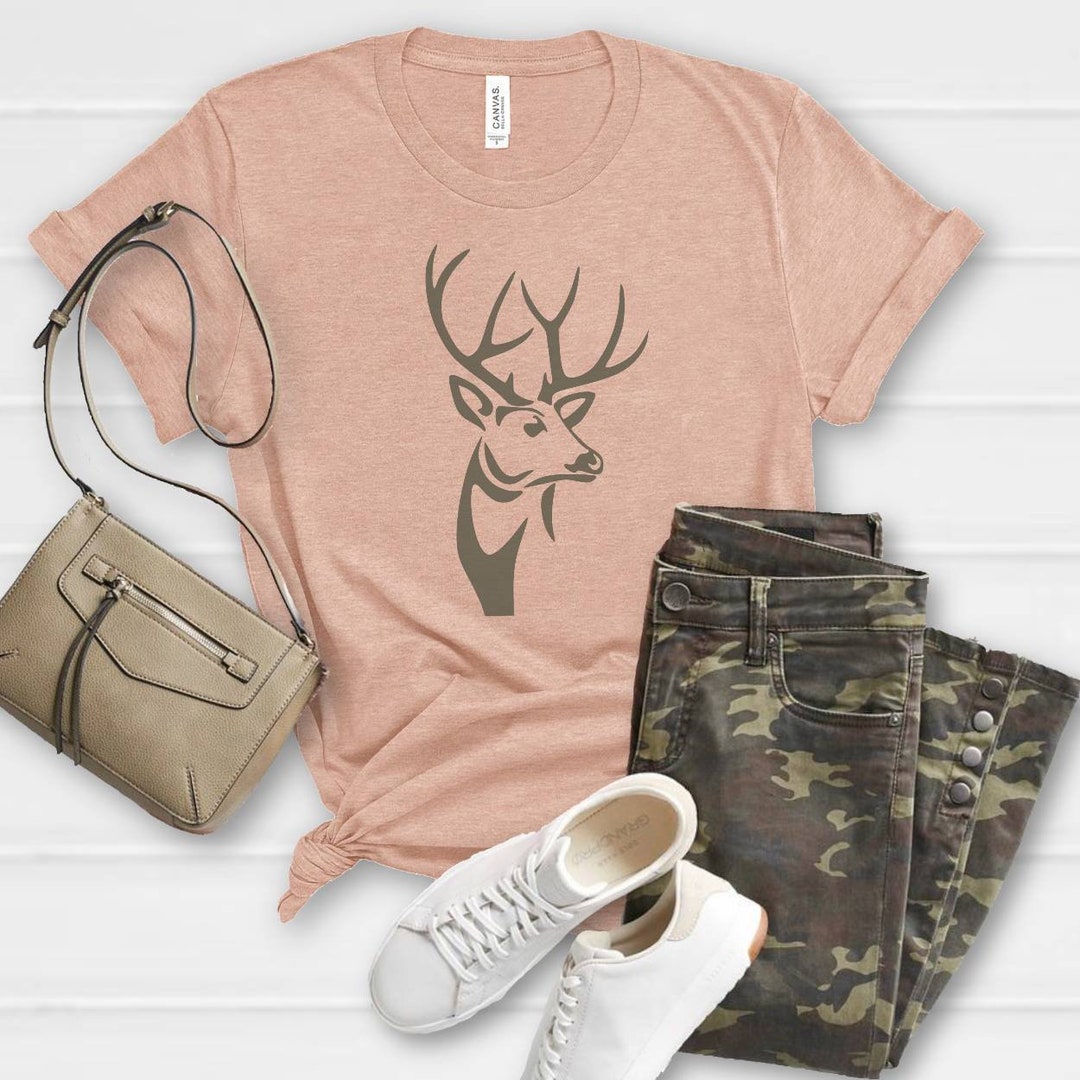 Hunting Shirt for Women Cute Hunting Shirt Vintage Wildlife - Etsy