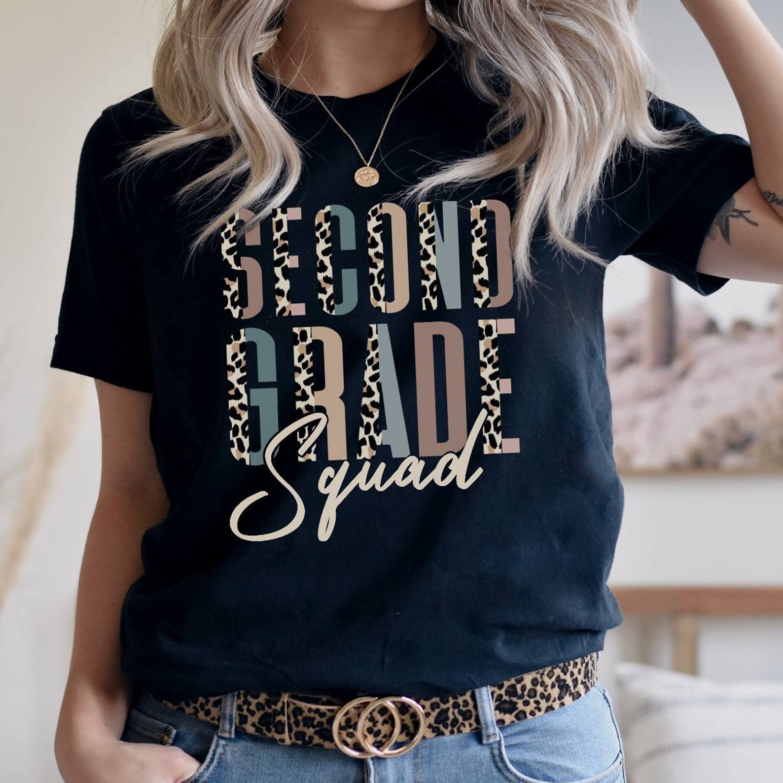 Second Grade Squad Matching Shirts 2nd Grade Squad Tshirt - Etsy