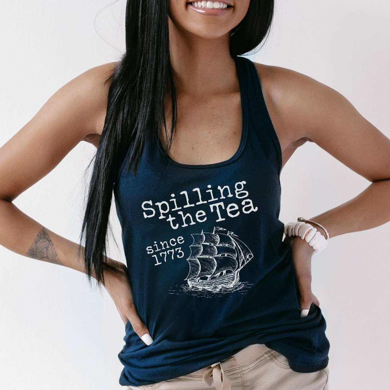 Spilling Out Of Her Shirt