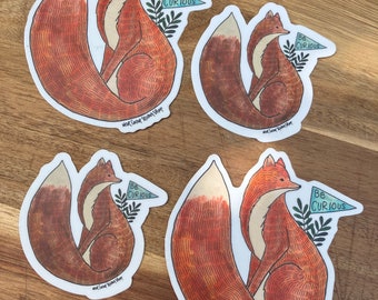 Curious Fox - Etsy