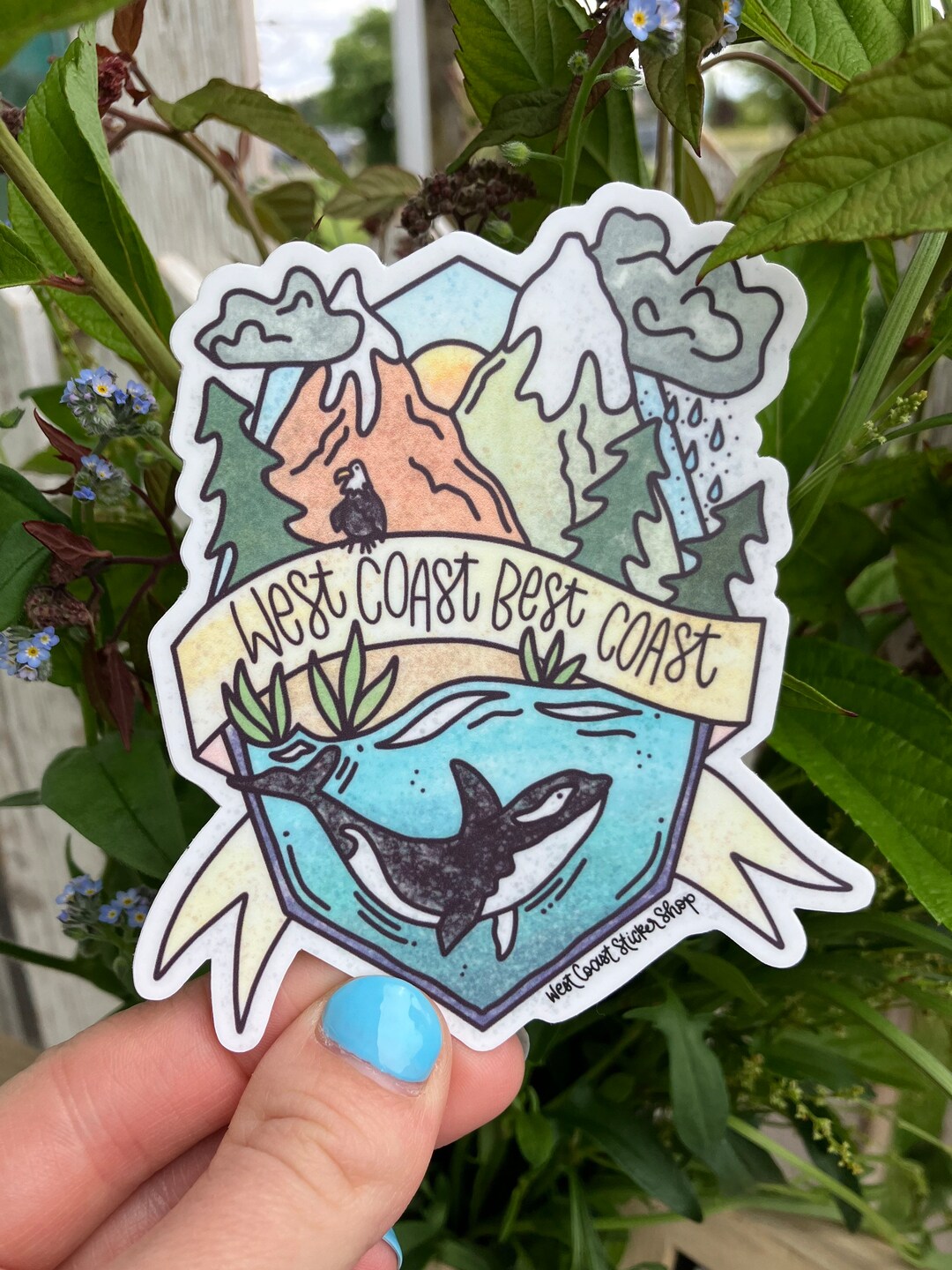 West Coast Best Coast! - Etsy