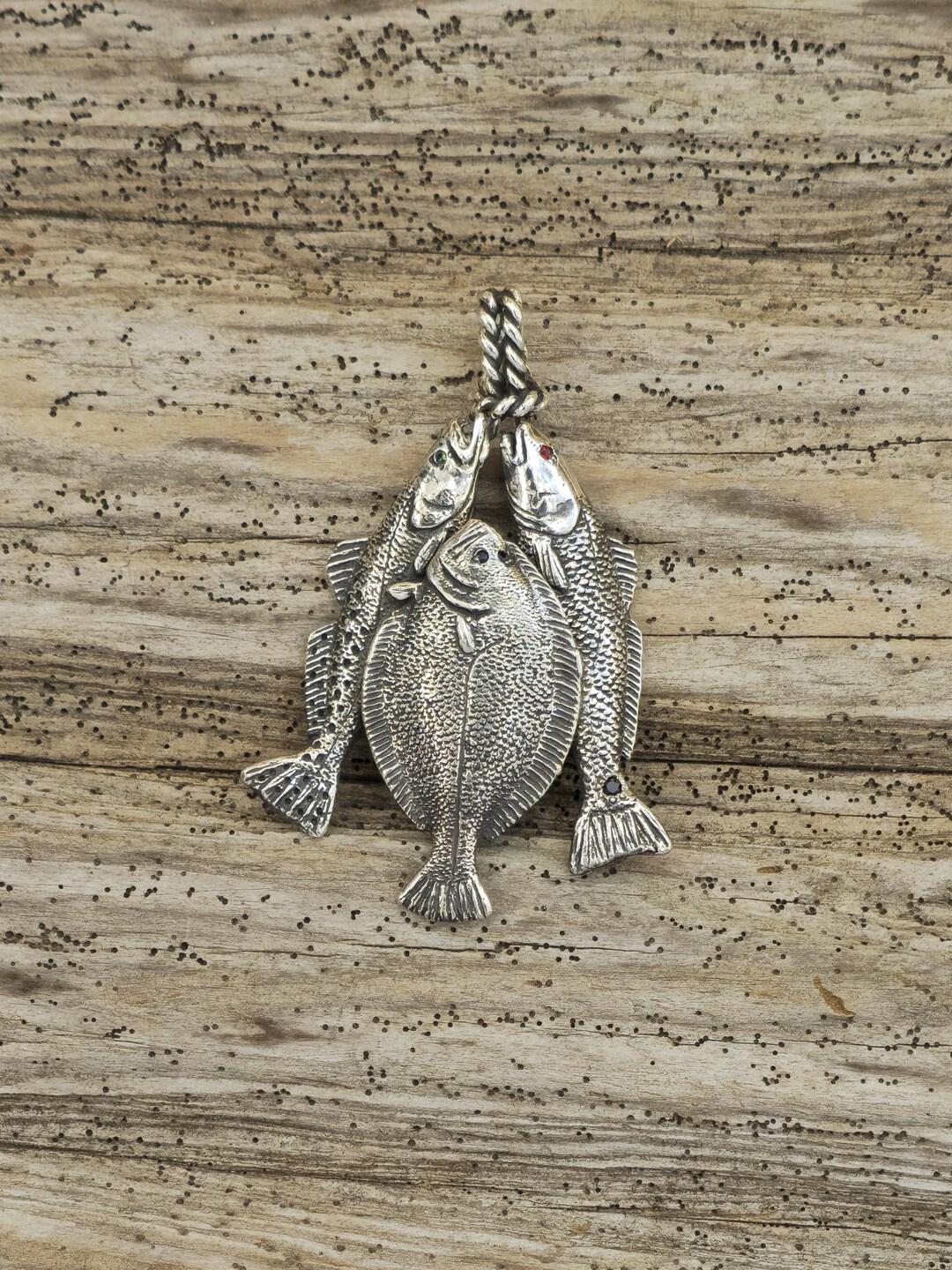 Texas Fish Slam Stringer Pendant - 712 - Etsy