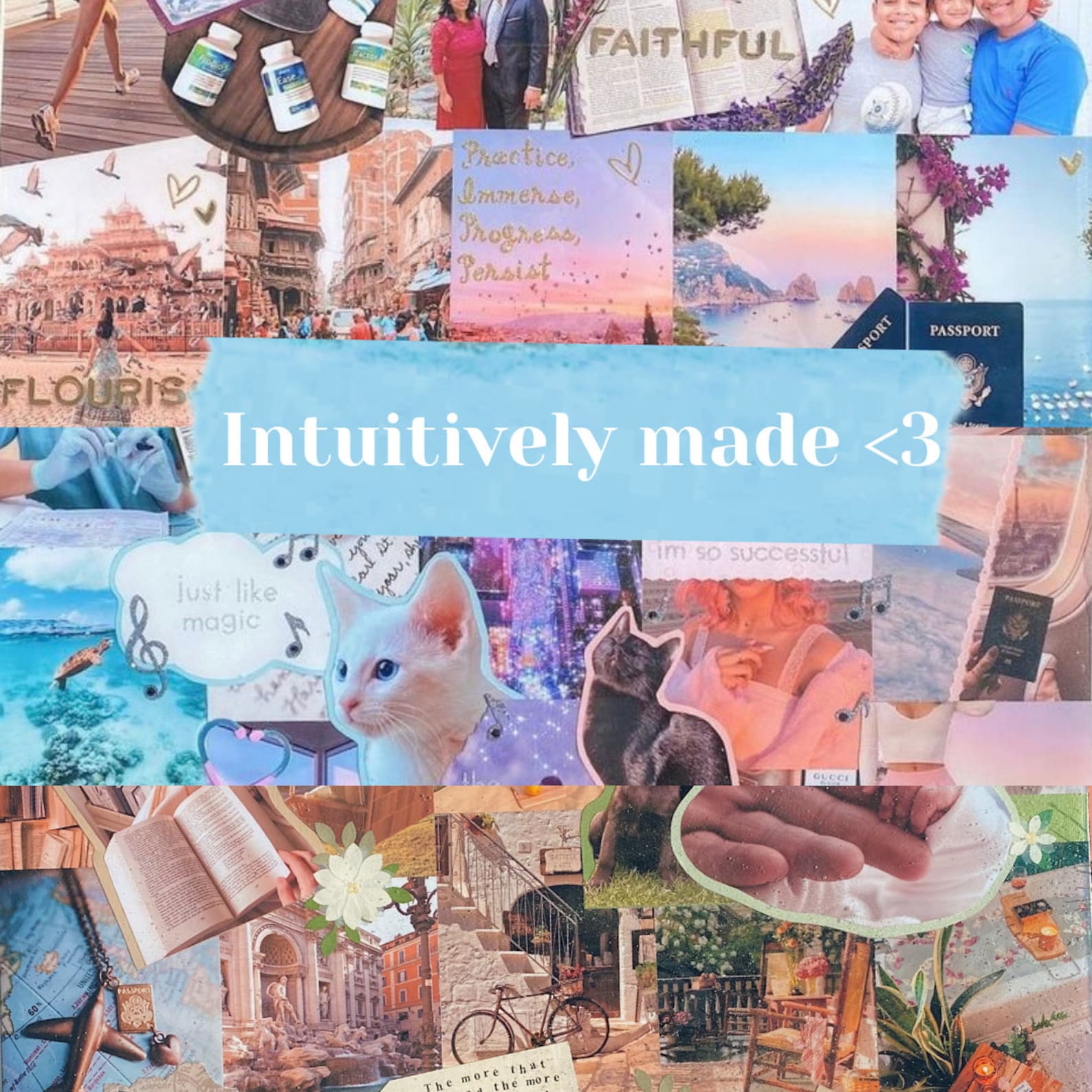 Personalized Vision Board, Customizable Manifestation Board, Law of ...