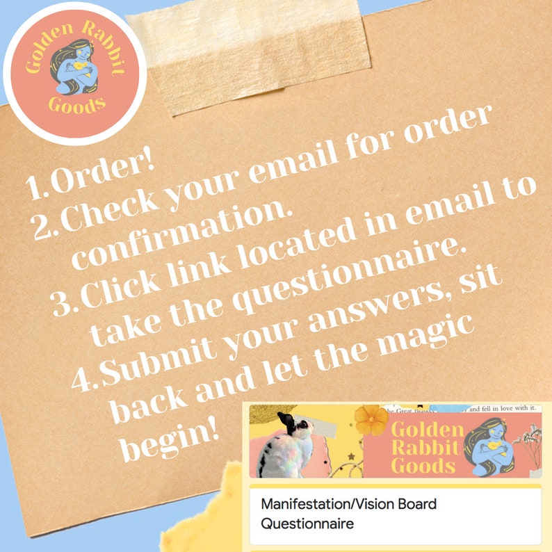 Personalized Vision Board, Customizable Manifestation Board, Law of ...