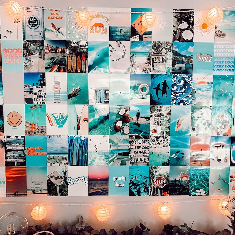 Beach Collage Kit - Etsy