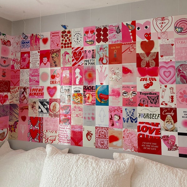 Preppy Wall Collage - Etsy