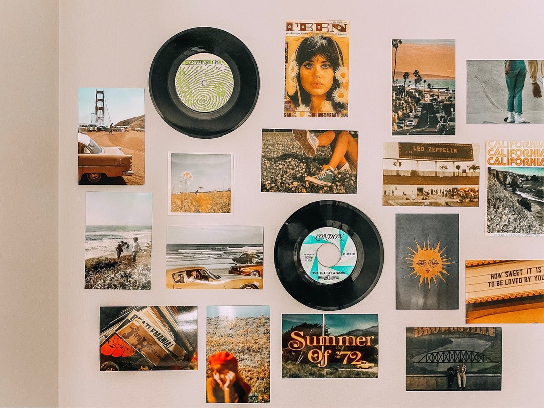 Vintage Photo Print Pack: VSCO Dorm Wall Art Collage - Etsy