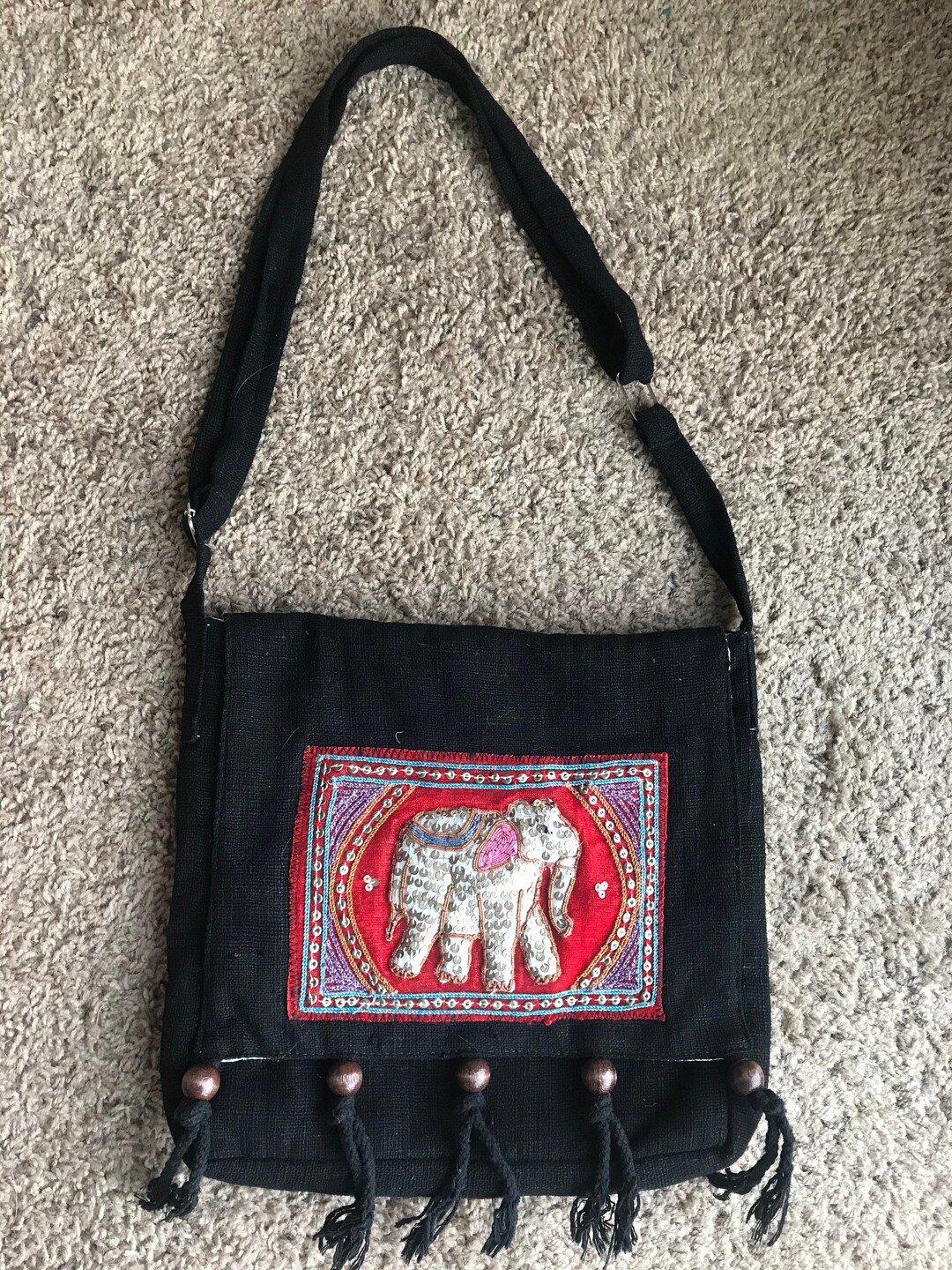 Elephant Purse Beautiful Cloth Patterned Shoulder Bag - Etsy