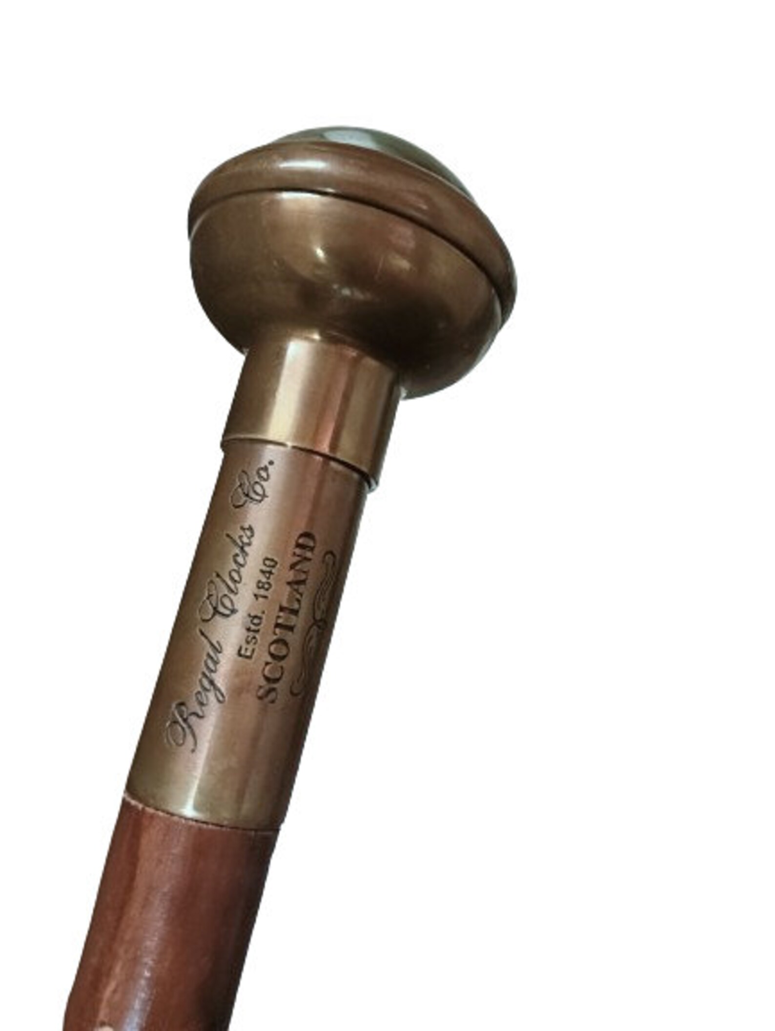 Perfect Gift Antique Walking Cane Stick With Clock Handle Cane Wooden ...
