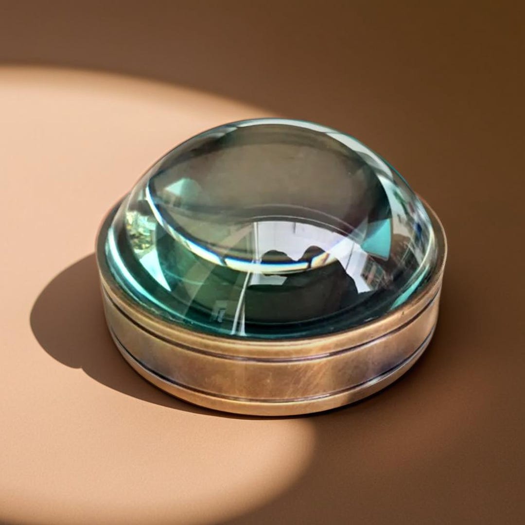 Brass Desk Magnifier # Vintage Desk Magnifier Glass Paperweights ...