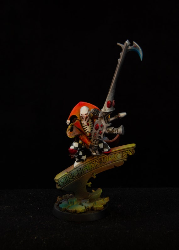 Death Jester Warhammer 40k & Harlequin painted Tabletop | Etsy