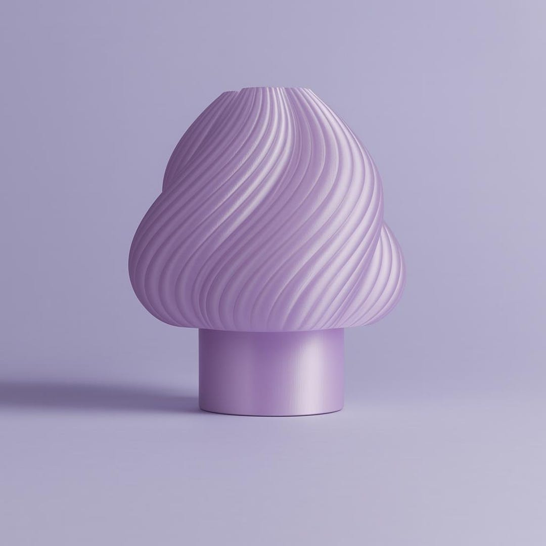 Soluna Lamp – 3d-printed Table Lamp Made From Recycled PETG | Handmade ...