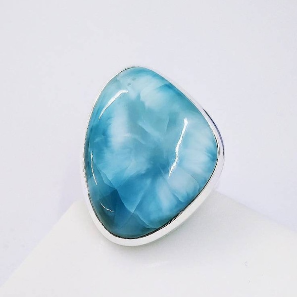 Blue Stone Ring - Etsy