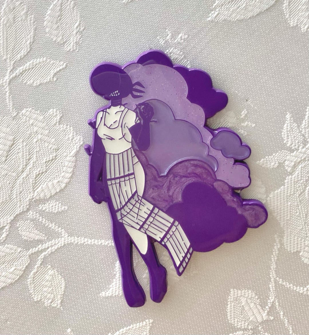 Kaboom Devil Enamel Pins - Etsy