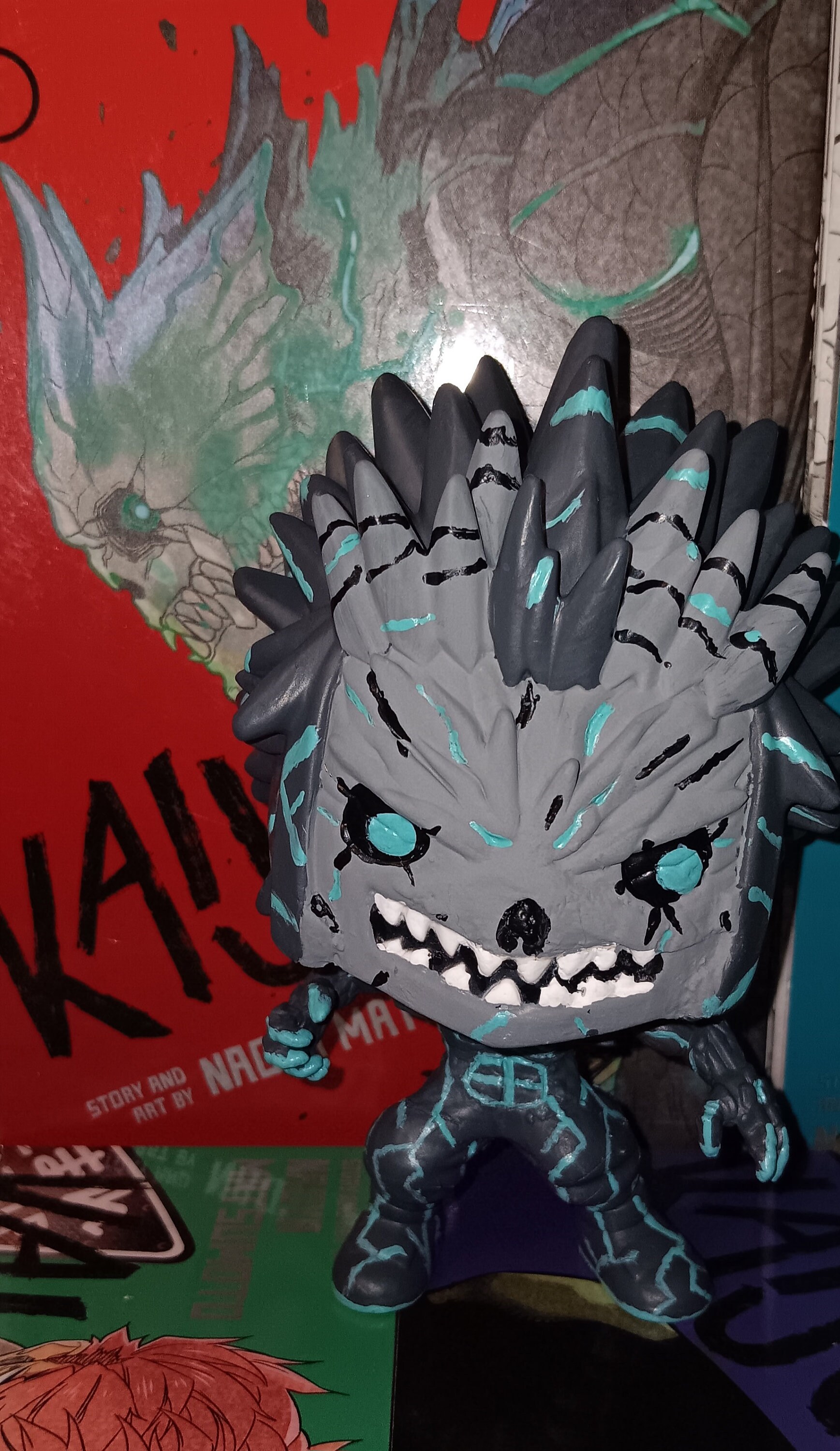 Kaiju No.8 Kafka Hibino Funko Pop Hand Painted - Etsy