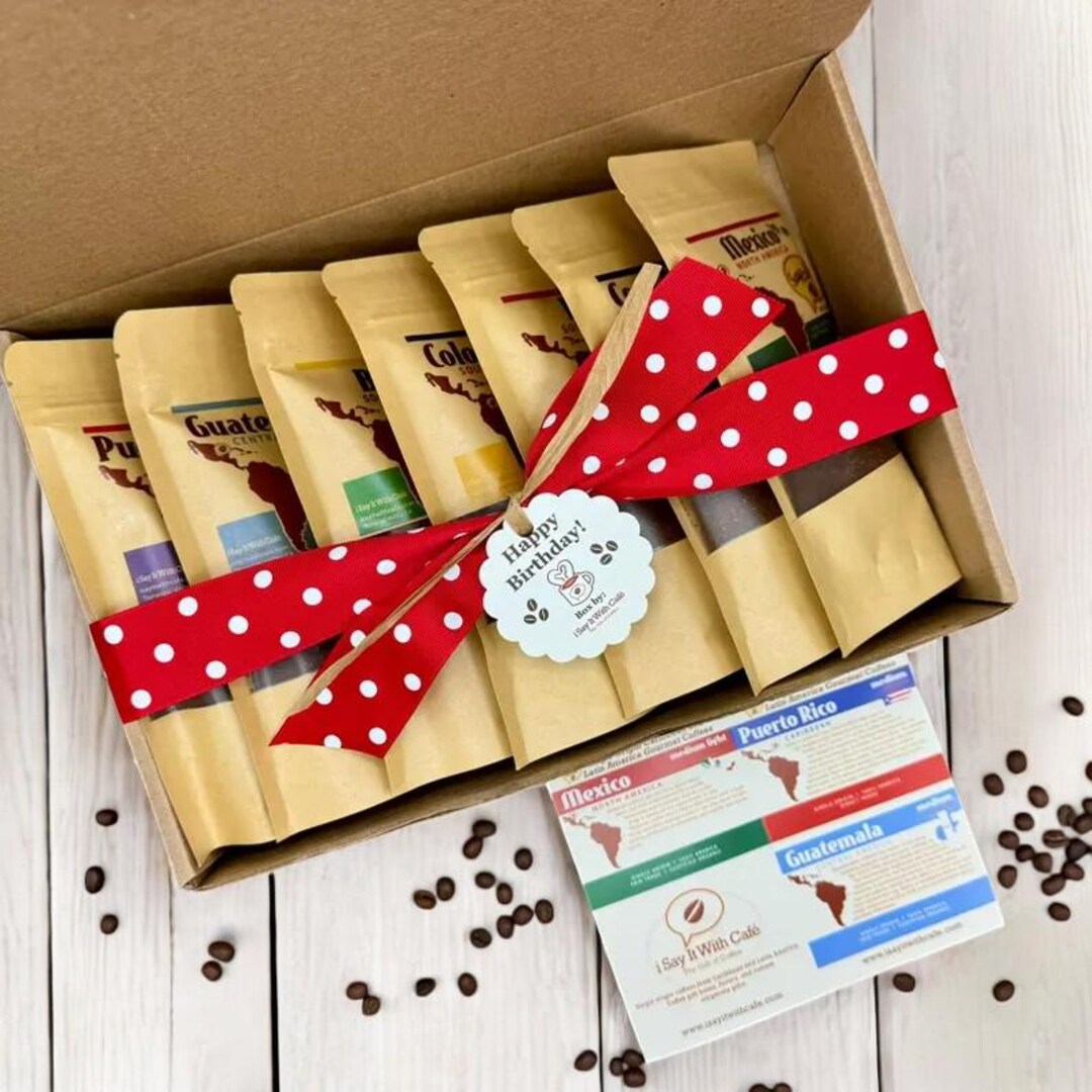 Specialty Coffee Tasting Box: Customizable Coffee Lover Gift - Etsy