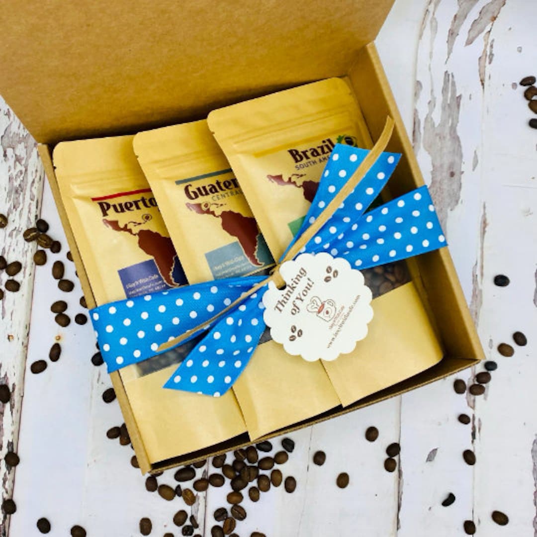 Coffee Gift Box Specialty Coffee Box Coffee Sampler Box - Etsy