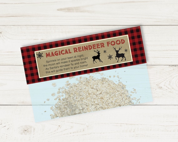 Reindeer Food Bag Topper Ideas - Mom. Wife. Busy Life.