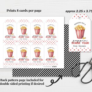 Wishing You a Poppin School Year Welcome Back to School First Day of ...