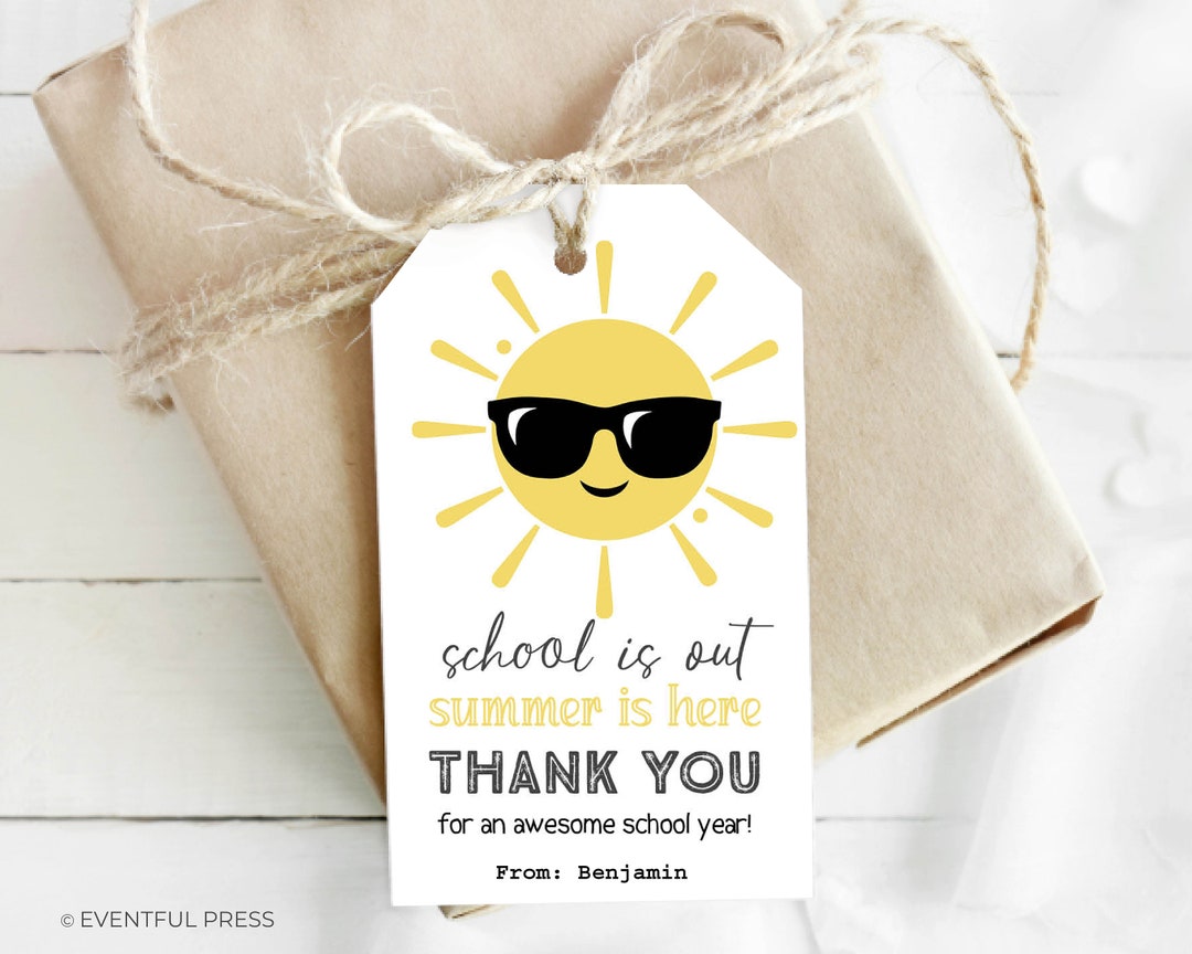 School is Out Summer is Here Teacher Sunshine Sunglasses Student ...