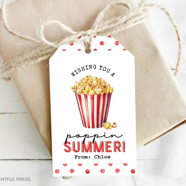 Teacher Appreciation Popcorn - Etsy