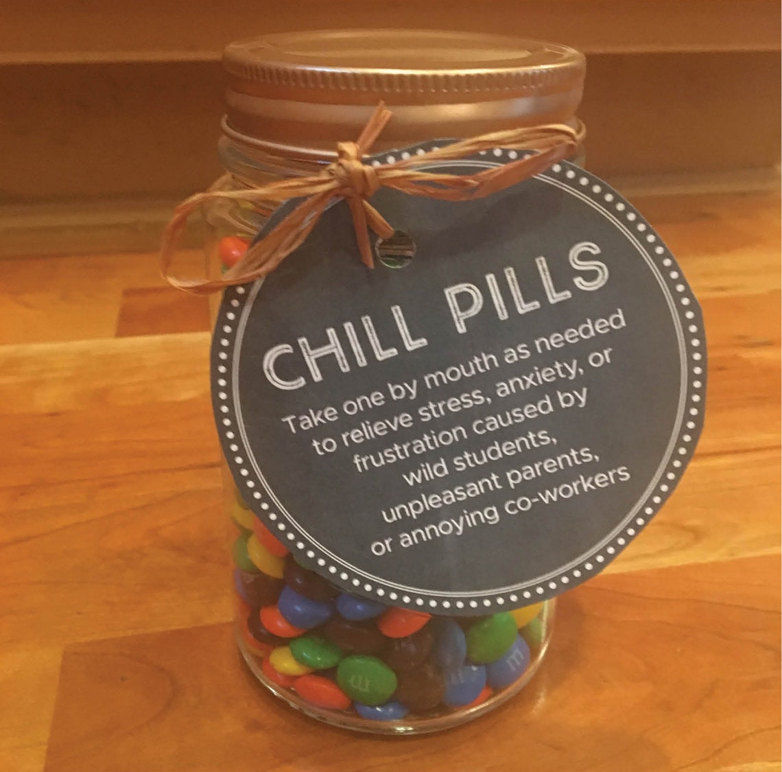 Chill Pills Printable Labels Teacher Gift Back to School | Etsy