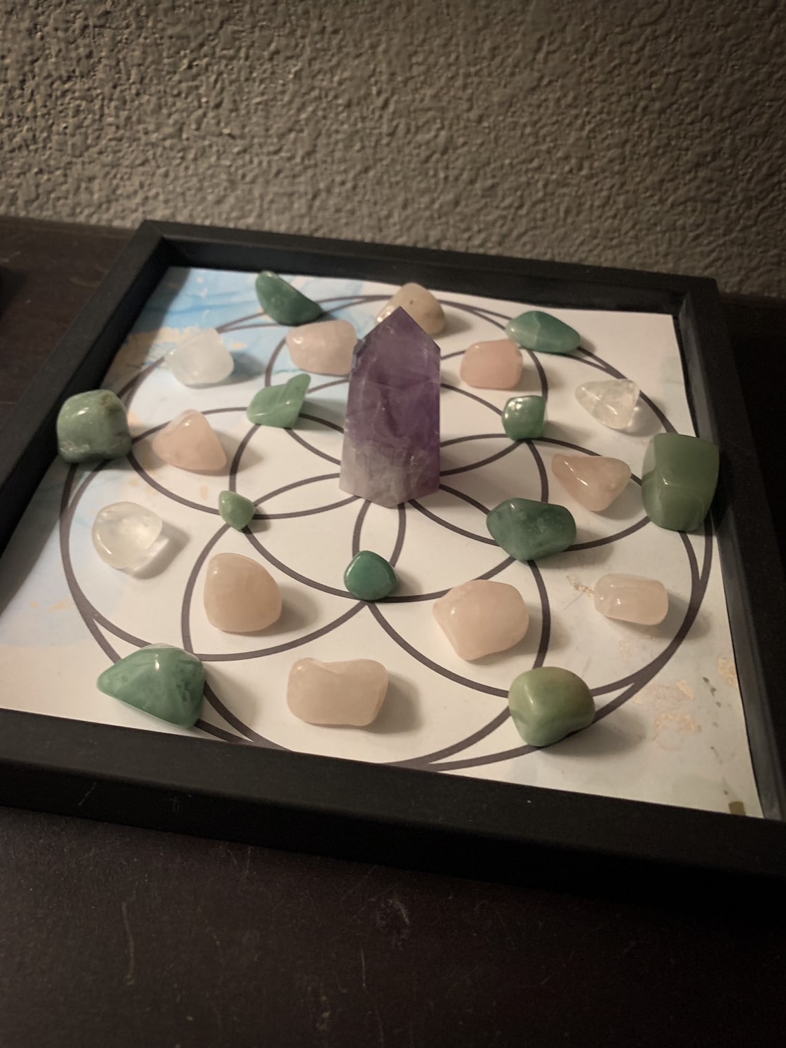 25 Printable Crystal Grid Templates Black and White Sacred - Etsy Canada