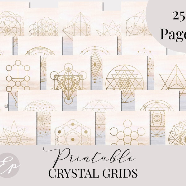 Sacred Geometry Grid - Etsy