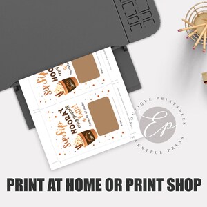 Pumpkin Spice Coffee Gift Card Holder Sip Sip Hooray Thank You Gift for ...