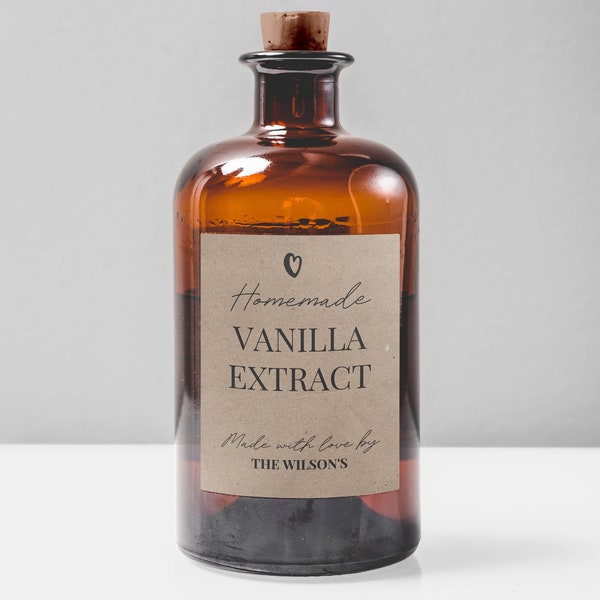 Vanilla Labels - Etsy