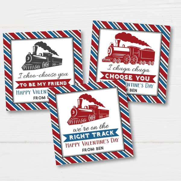 I Choo Choo Choose You Card Printable - Etsy