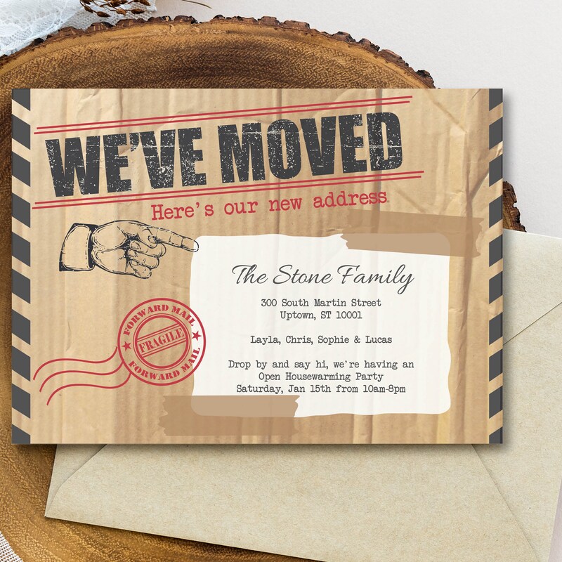 Moving Announcement - Etsy
