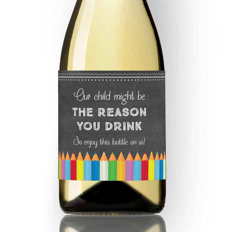 Printable Wine Label - Etsy