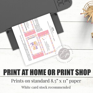 Printable Coupon Book Mother's Day Retro Multicolor Custom Vouchers ...