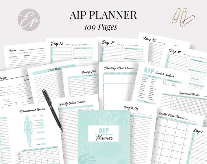 AIP Diet Card Dietary Communication Card for Autoimmune Protocol Diet ...