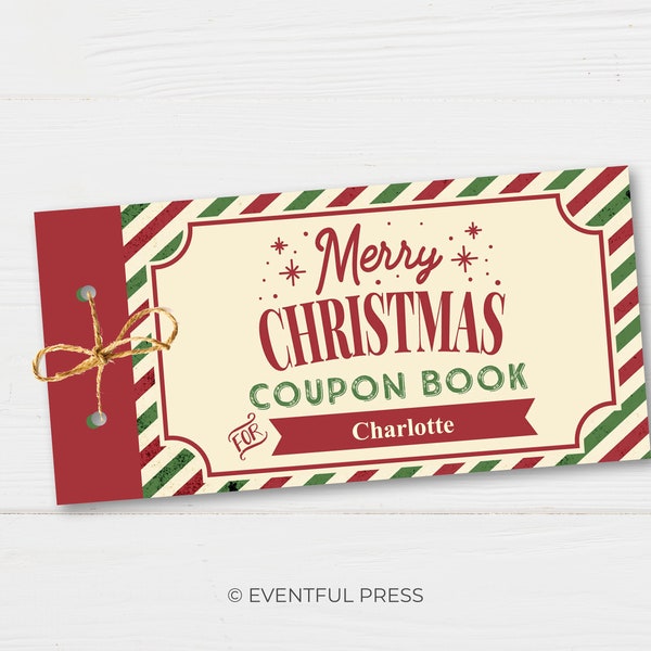 Kids Book of Vouchers - Etsy UK