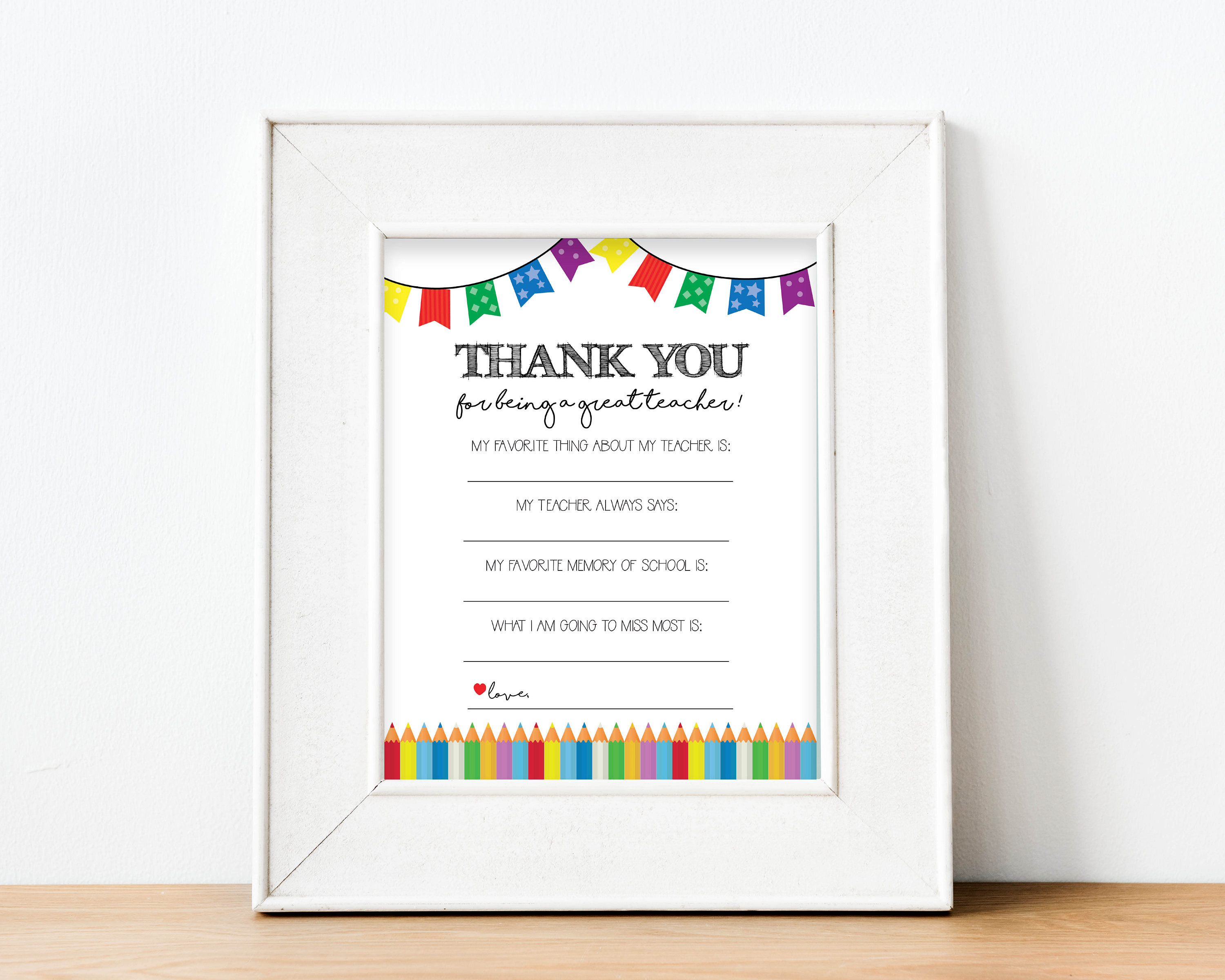 Teacher Appreciation Thank You Gift Preschool Daycare | Etsy