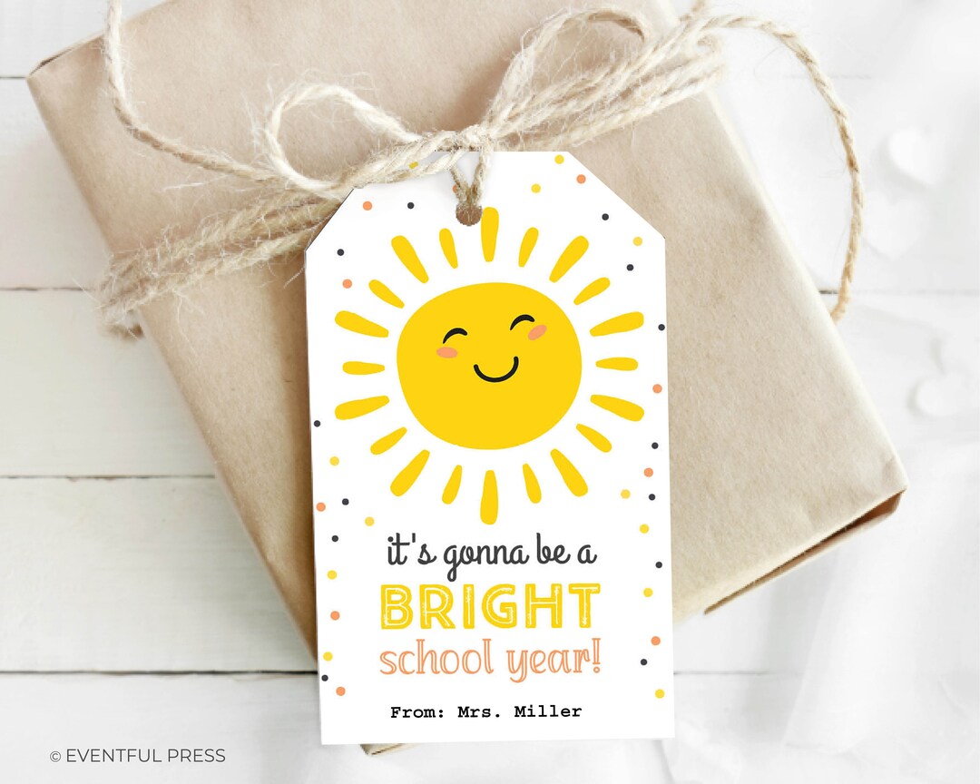 It's Gonna Be a Bright School Year Welcome Back to School Sun Sunny ...