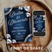 Denim and Diamonds Party Invitation: Editable PDF Template - Etsy