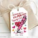 Stupendous Printable Pen Valentine's Day Gift Tag Pen Valentine Treat ...