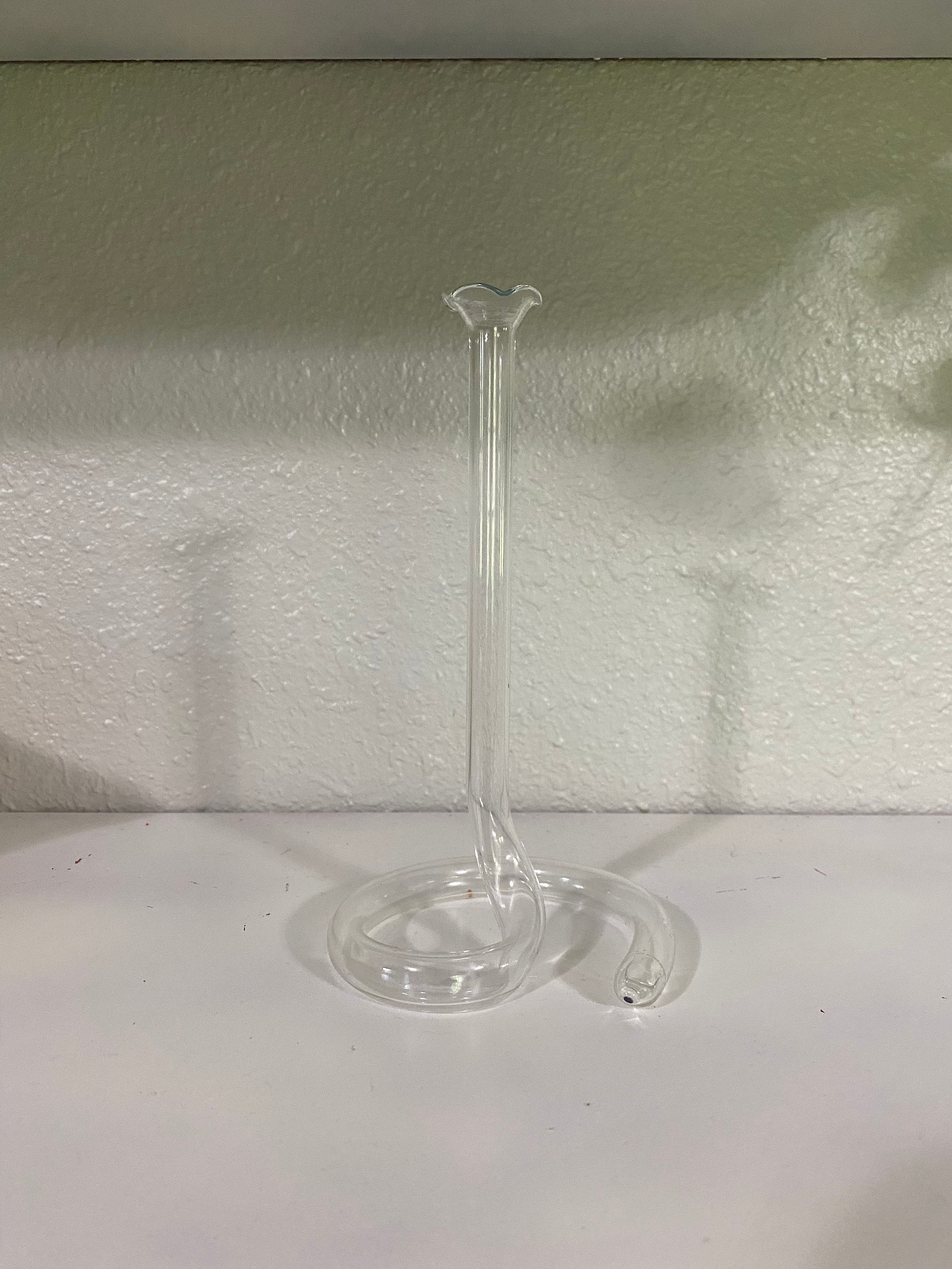 Vintage Bud Vase Handblown Test Tube Propagation Vase Mid Century Glass ...