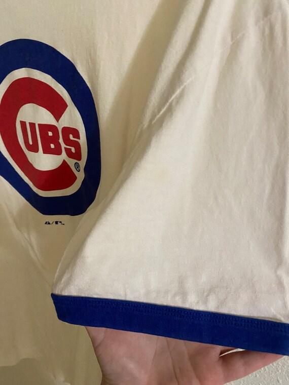 Vintage Chicago Cubs Shirt Majestic Baseball Graphic … - Gem