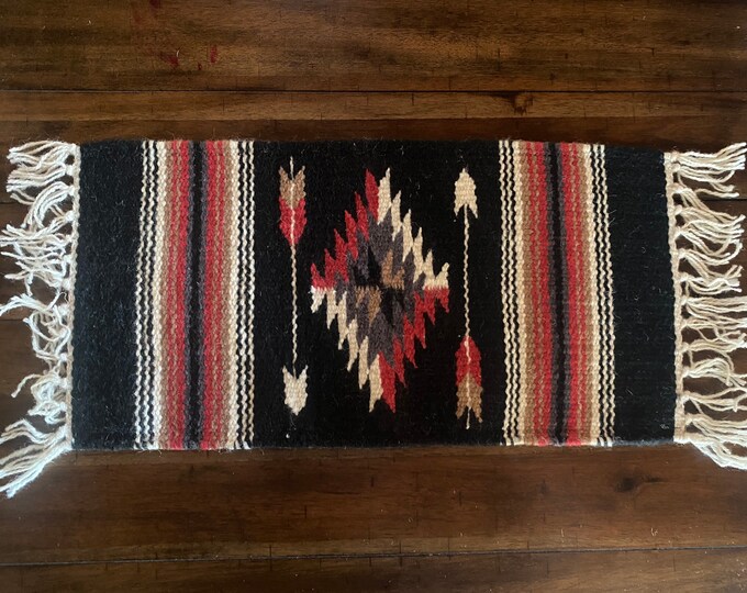 10x20 Southwest Handwoven Wool Table Mat - Etsy