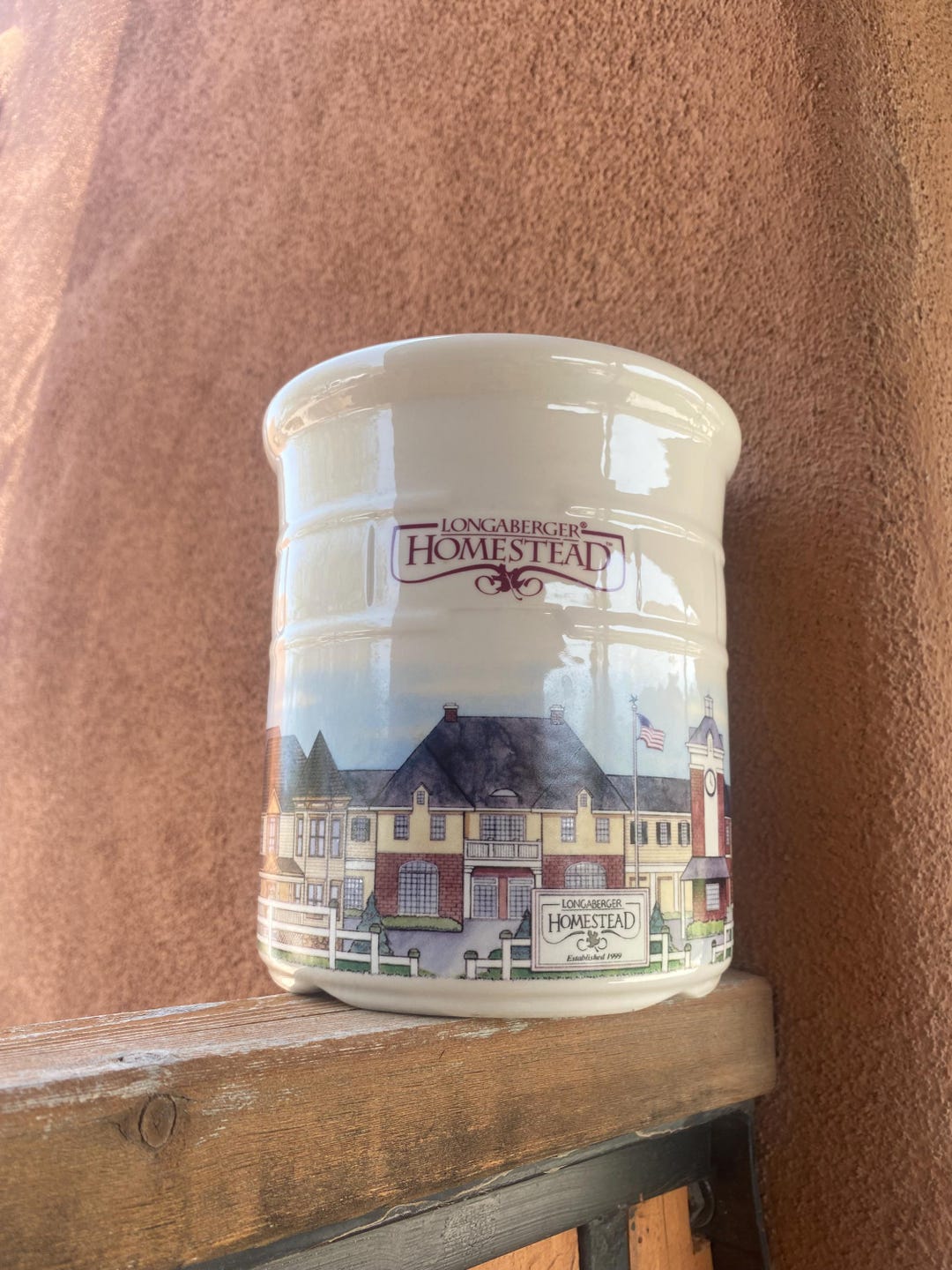 Vintage Longaberger Pottery Longaberger Homestead USA Crock - Etsy