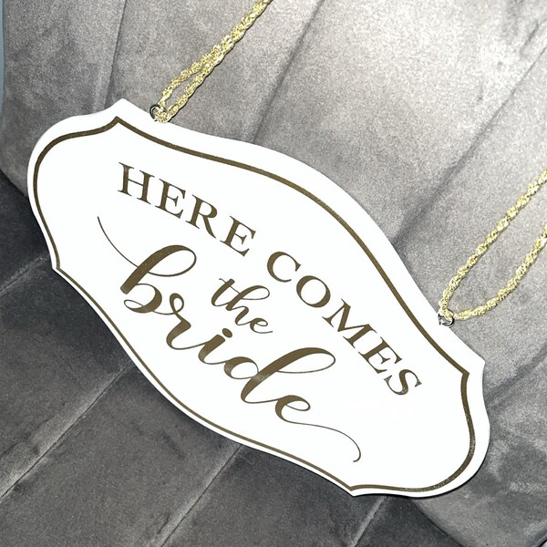 Here Comes the Brides Sign - Etsy