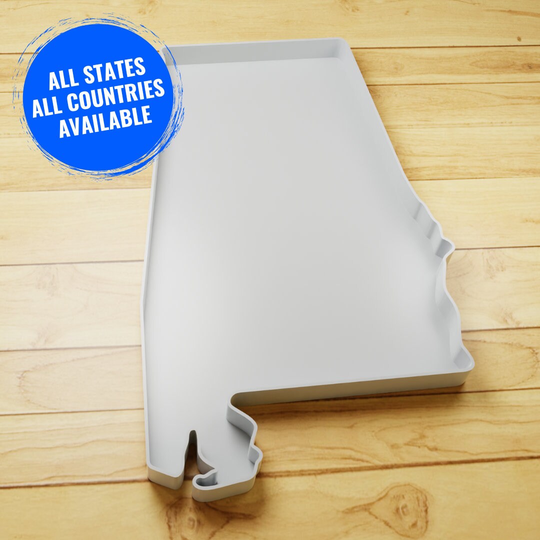 Alabama Charcuterie Display Tray Serving Plate Washable Reusable - Etsy