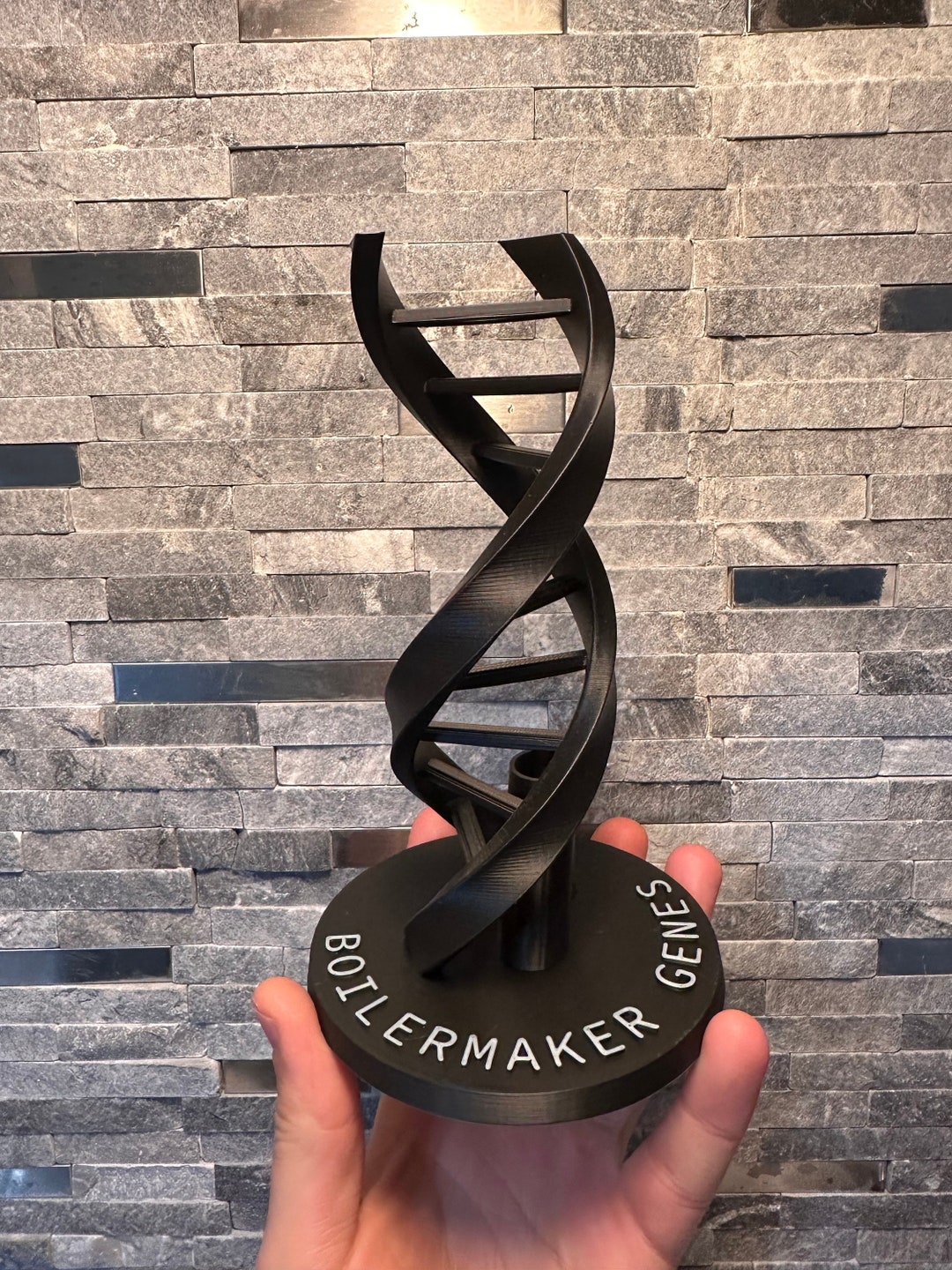 PERSONALIZED CUSTOM DNA Double Helix Pen Holder Biology Science Gift ...