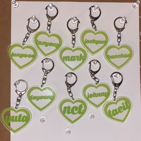 Nct Keychain - Etsy