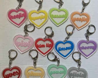 Loona Acrylic Keychain - Etsy