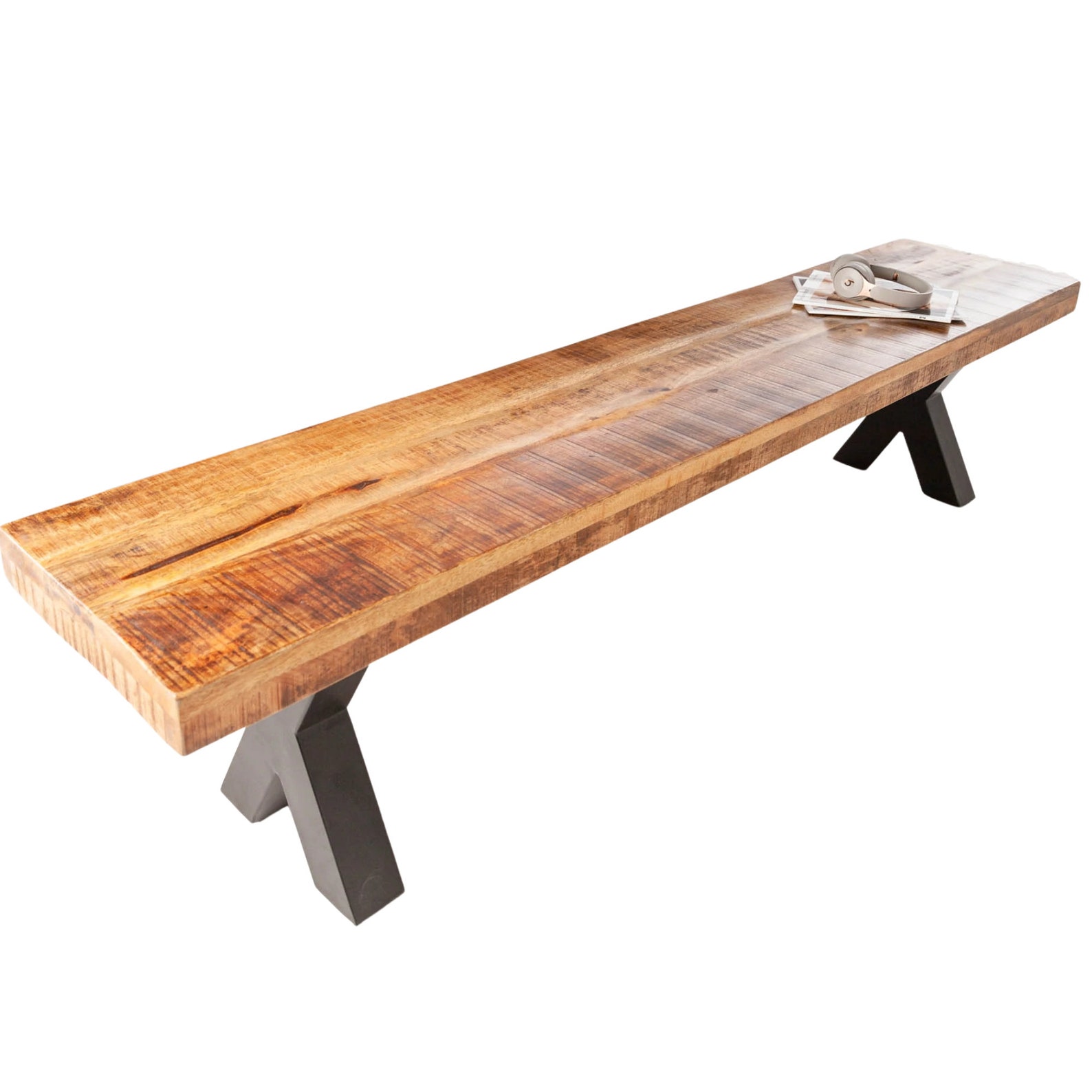 High Quality Wood Bench Mango Wood Bench Solid Wood Bench - Etsy